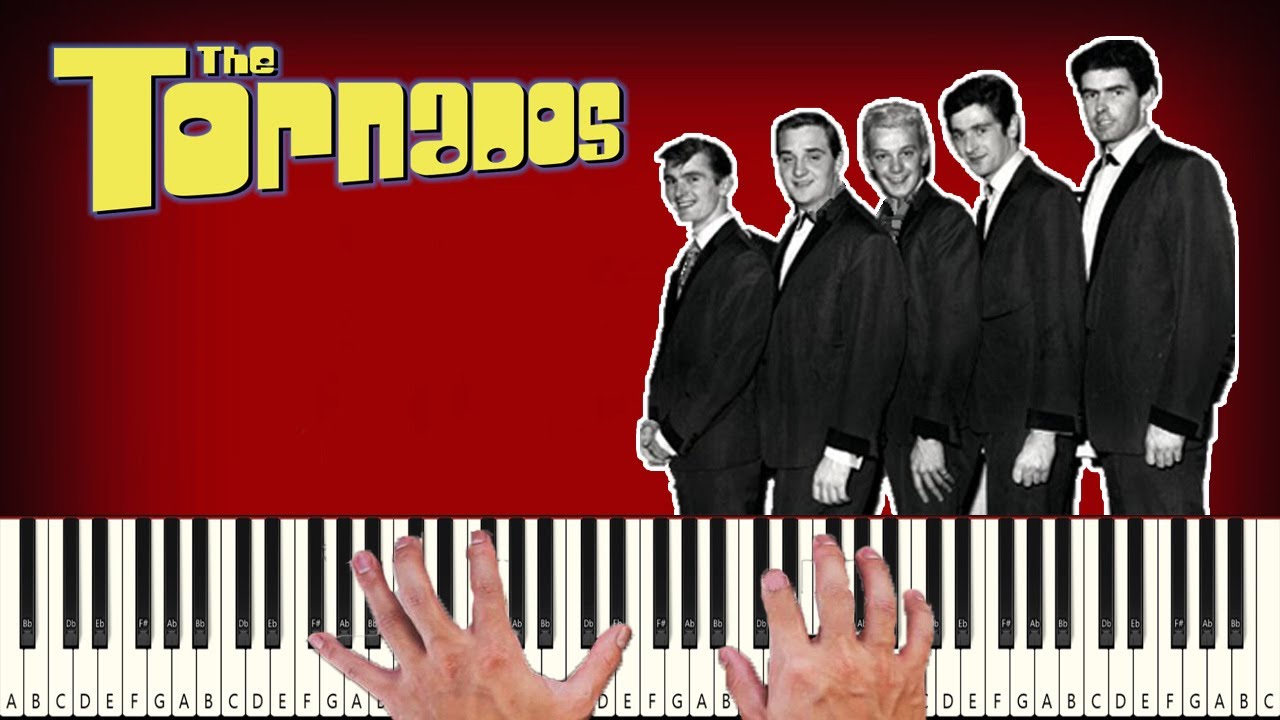 The Tornados - Telstar - PIANO TURTORIAL - YouTube