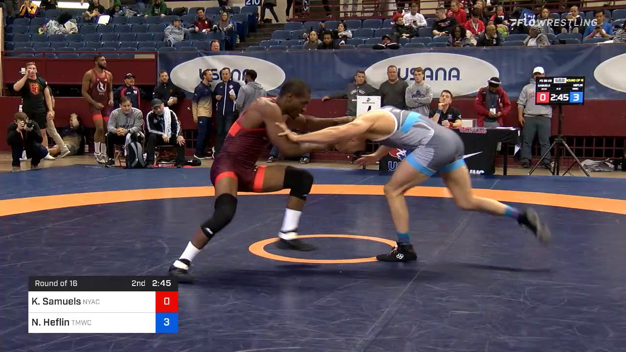 86 Kg Prelims Kadeem Samuels New York Athletic Club Vs Nicholas Heflin ...