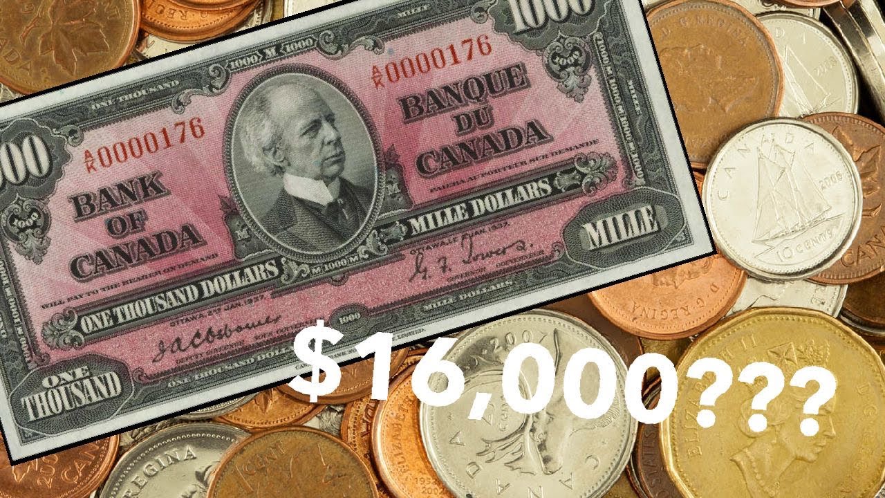 1937 Series Canadian Banknotes and their Values - YouTube