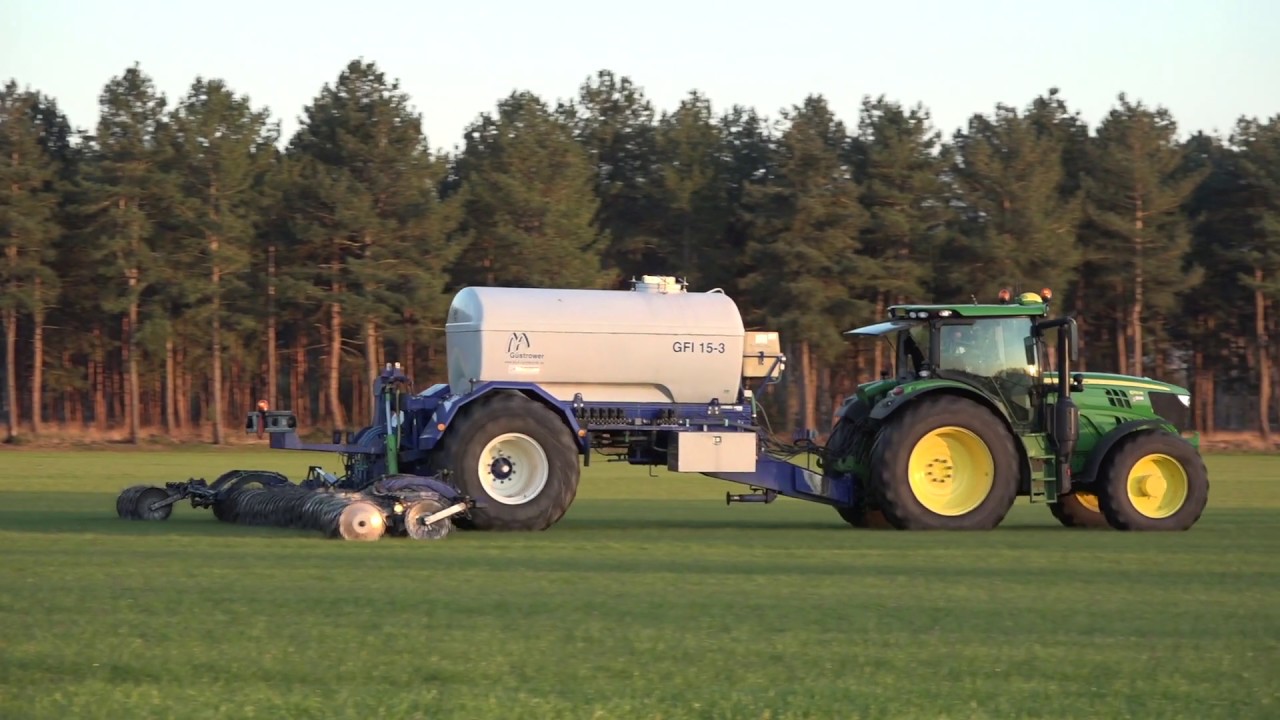 Bax Transport Leende. Vloeibare kunstmest injecteren. - YouTube