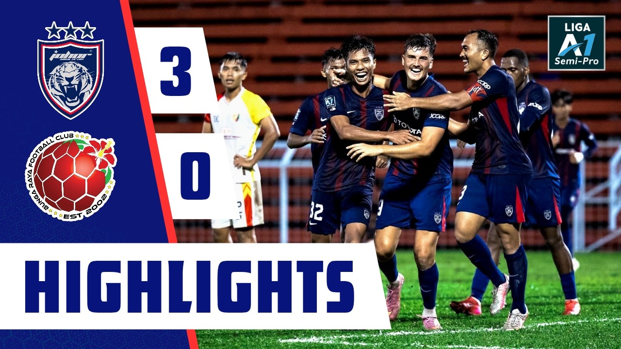 [4K] JDT II VS BUNGA RAYA FC - YouTube