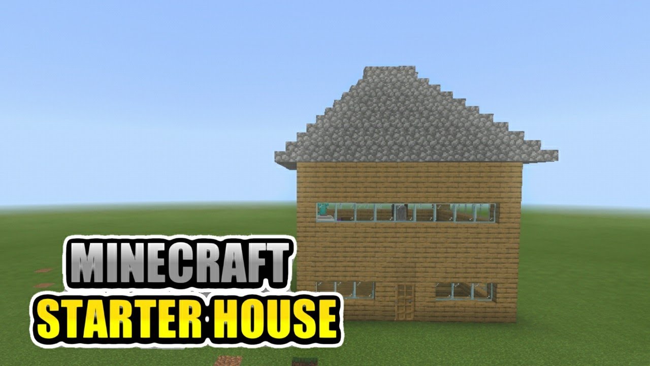 Minecraft: How To Build A Easy Two Story House - Easy Tutorial - YouTube