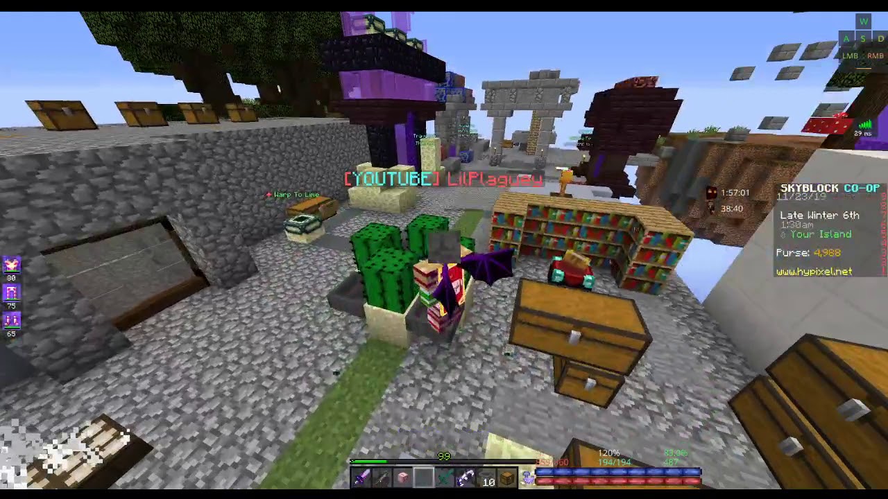 Cactus Farm Dupe Glitch! Hypixel Skyblock! - YouTube