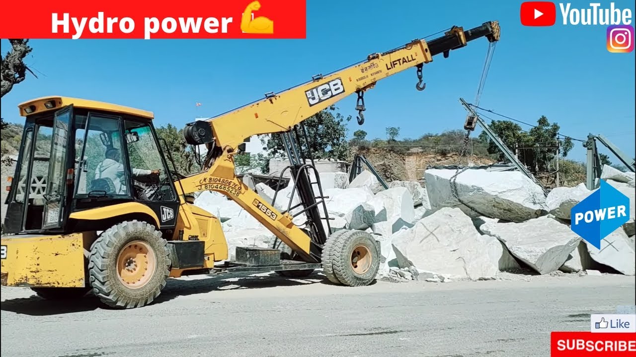Power of hydro crane 💪 - YouTube