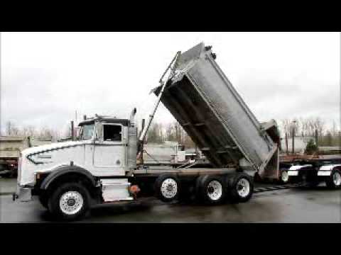 Sold! Kenworth T800 Tri/Axle Dump Transfer Truck Set Quad/Axle bidadoo ...