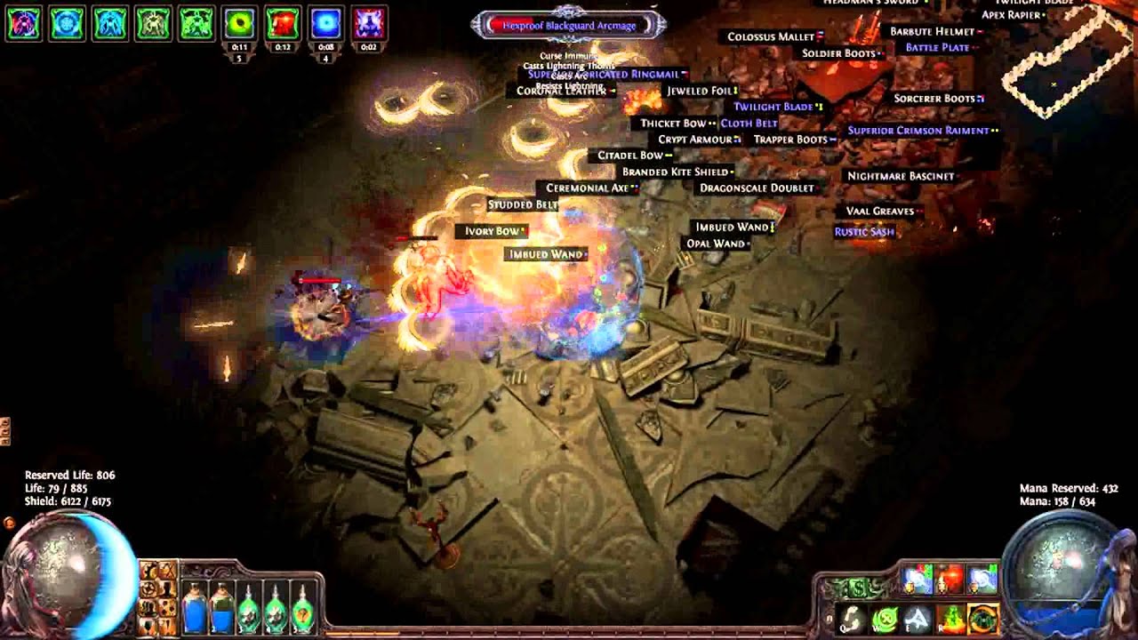 POE - Spectral Throw - Residence - Double Boss - YouTube