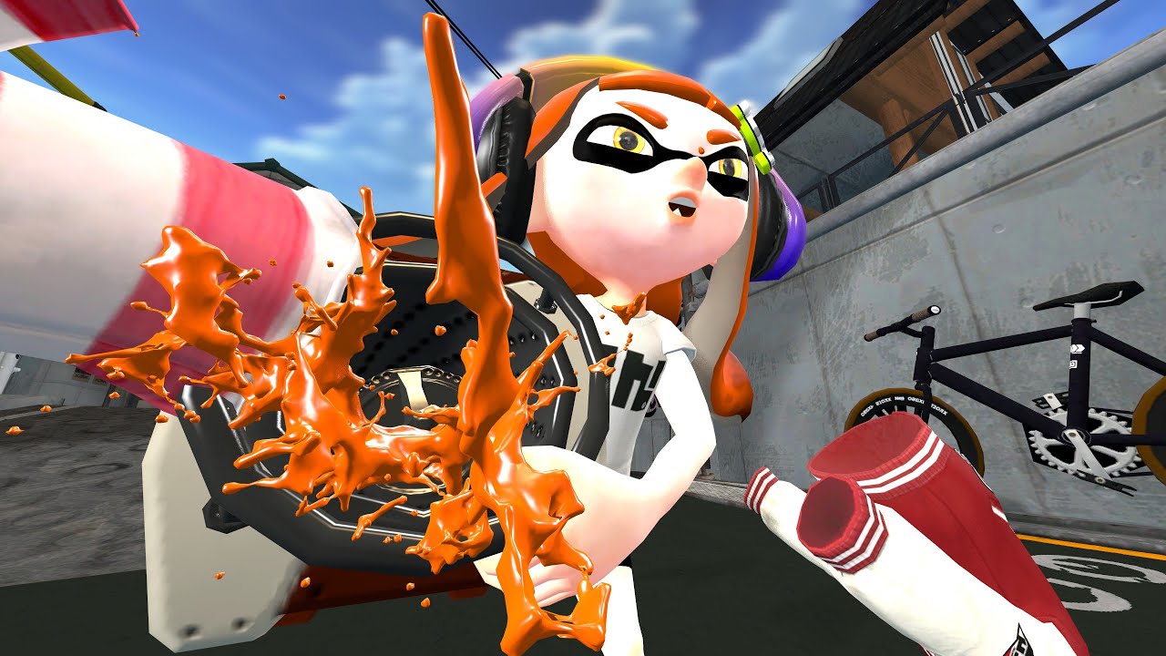 【Splatoon Animation】 Washing Machine..? No it's Sloshing Machine! - YouTube