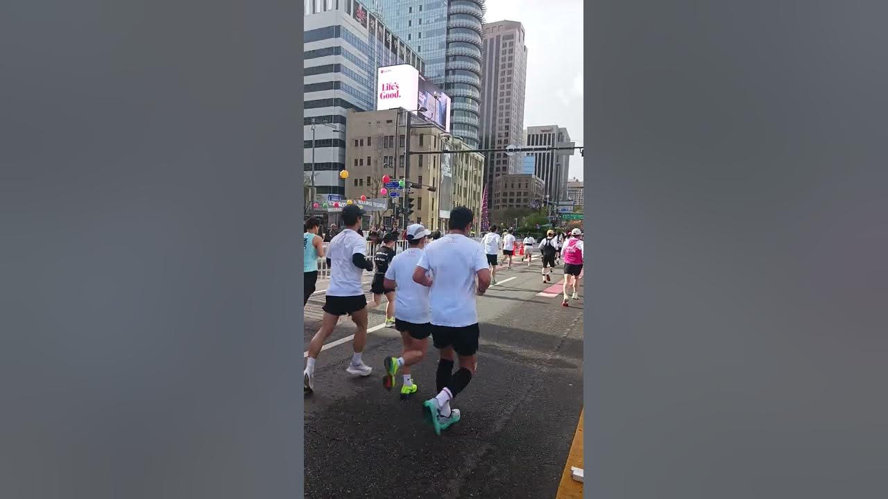 2025 YMCA마라톤 하프 A그룹. 3KM지점 - YouTube