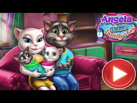 Angela Twins Family Day Gameplay - YouTube