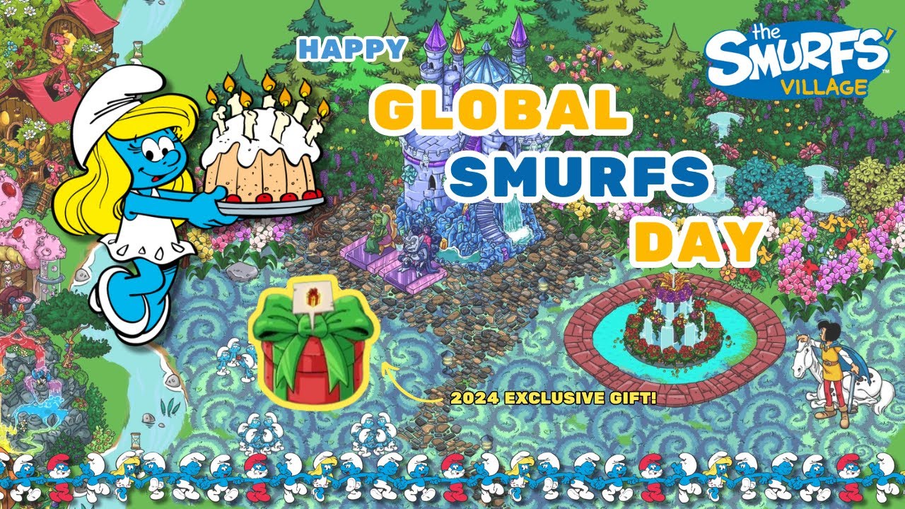 HAPPY GLOBAL SMURFS DAY 2024! | Smurfs' Village - YouTube