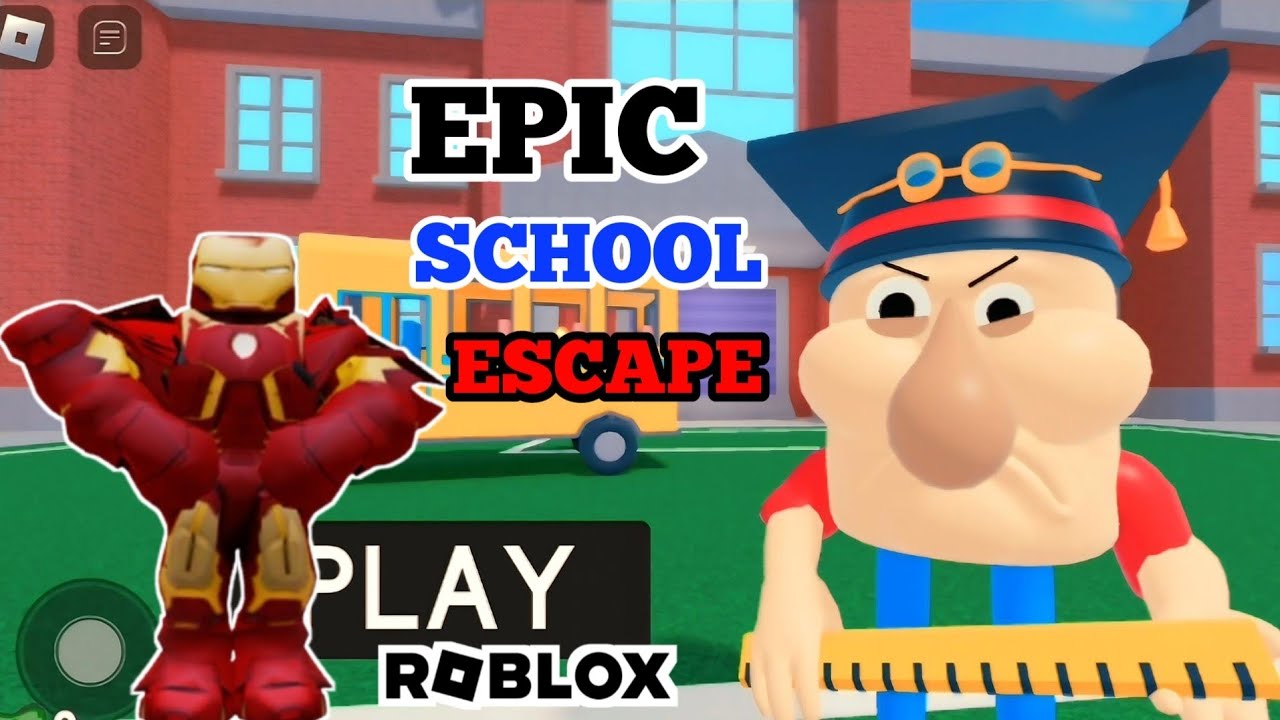 EPIC SCHOOL ESCAPE OBBY | Full Gameplay With Sahil And Tom - YouTube