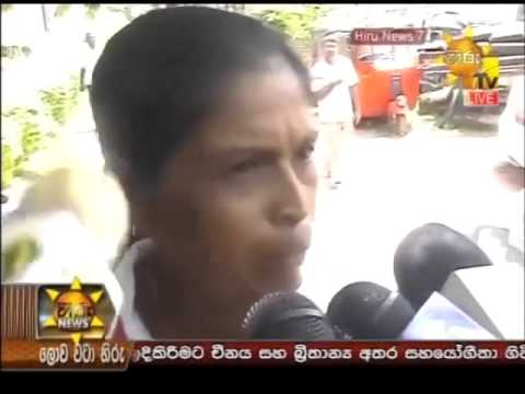 Hiru TV News 21  10  2015 Part 02