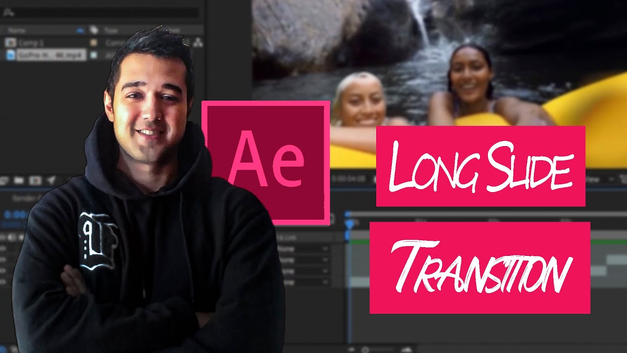 "Long Slide" Transition - After effects Cc - YouTube