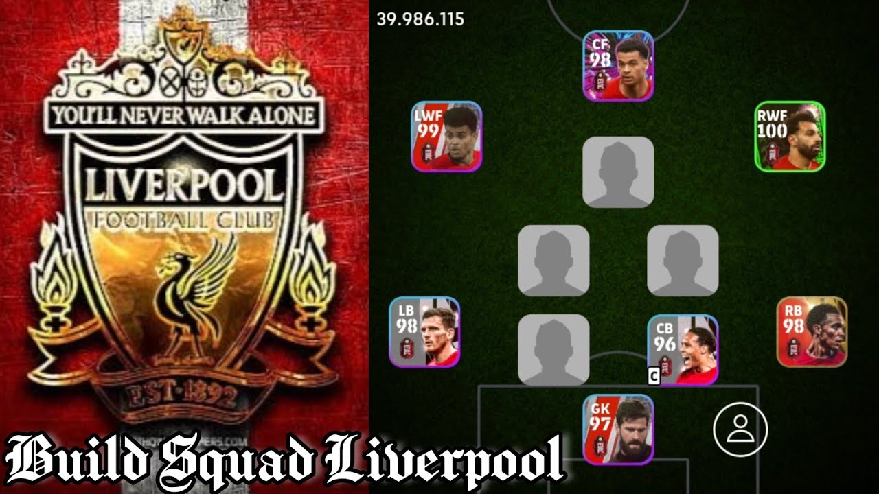 AKHIRNYA, FULL SQUAD LIVERPOOL JUGA |•| BUILD SQUAD TO PUSH DIVISI AND ...