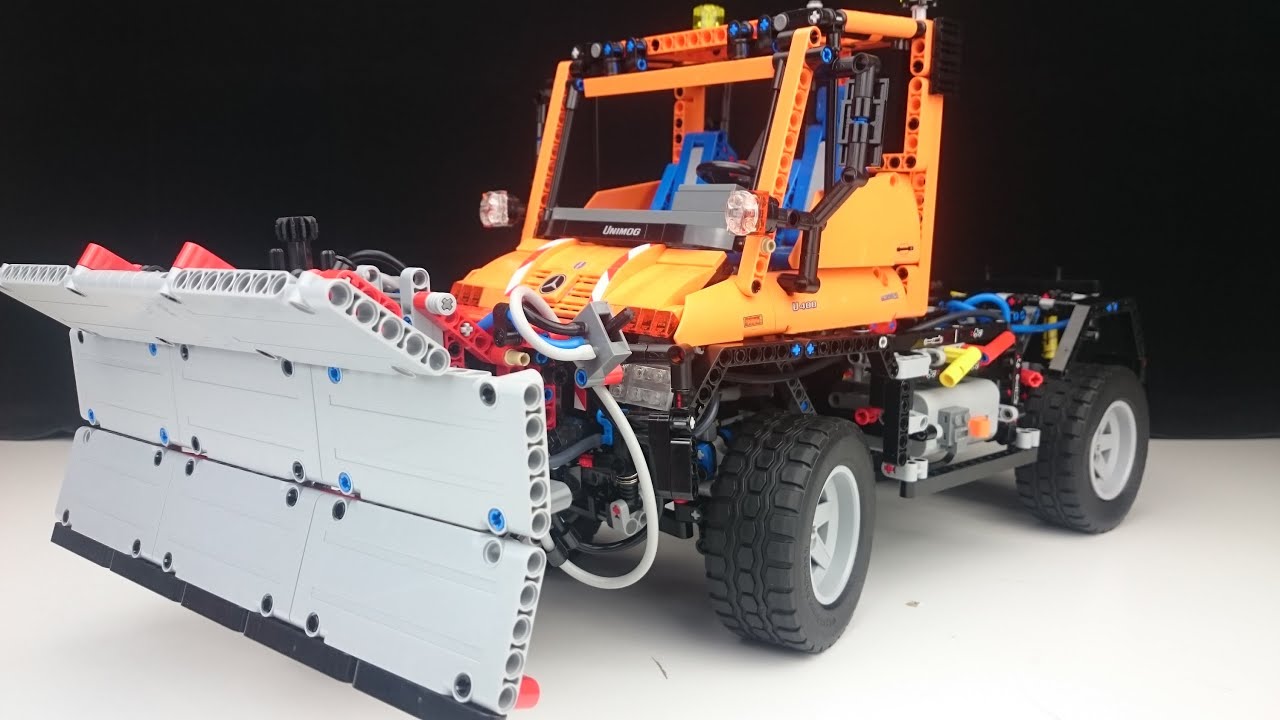 Lego - Technic - 8110 - B-Modell - Schneepflug - Review Deutsch - YouTube