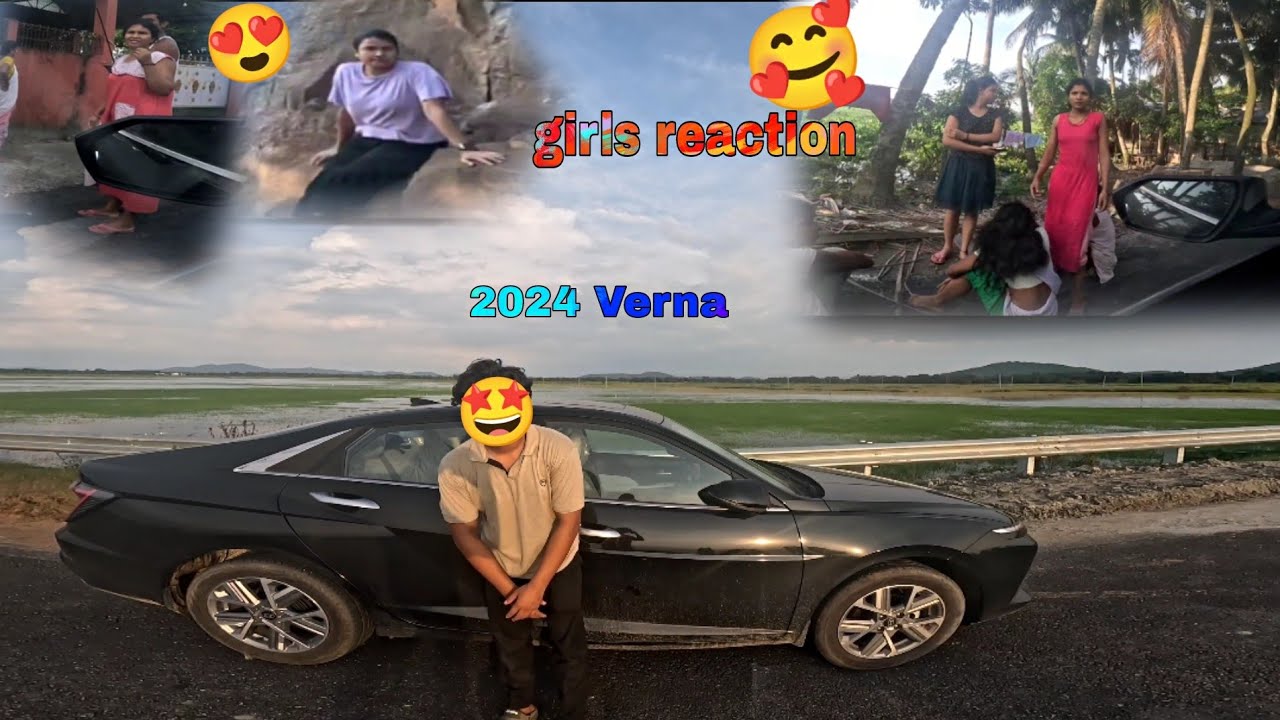 2024 Verna girls reaction Hills ride - YouTube