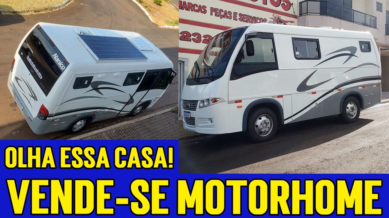 MUITO BOM MOTORHOME VOLARE V5 À VENDA CASA COMPLETA DE TUDO PRONTA PARA ...