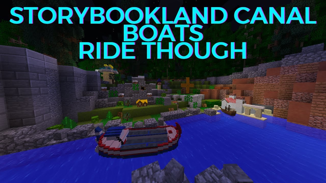 MCParks Minecraft - Storybookland Canal Boats at Disneyland Paris ...