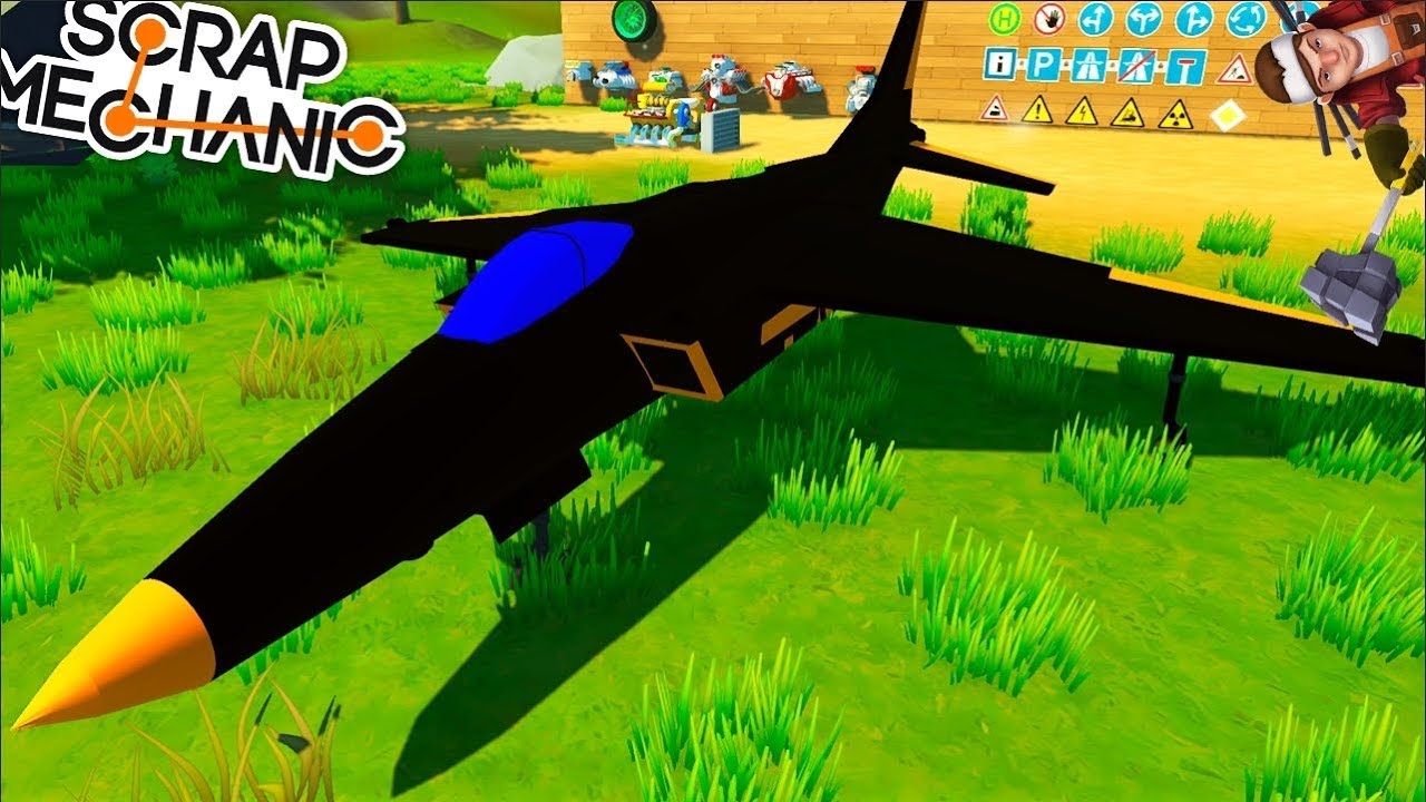 SCRAP MECHANIC LOS MEJORES MODS / AVIONES, MOTORES MODULARES, SEÑALES ...