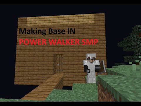 Making Base In Power Walker SMP | ShahzaibEditzz | - YouTube