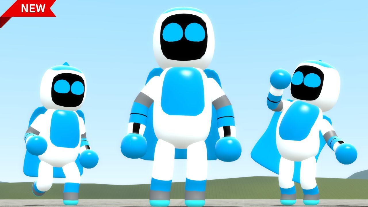 New Astro Bot 3D Memes Nextbot In Garry's Mod - YouTube
