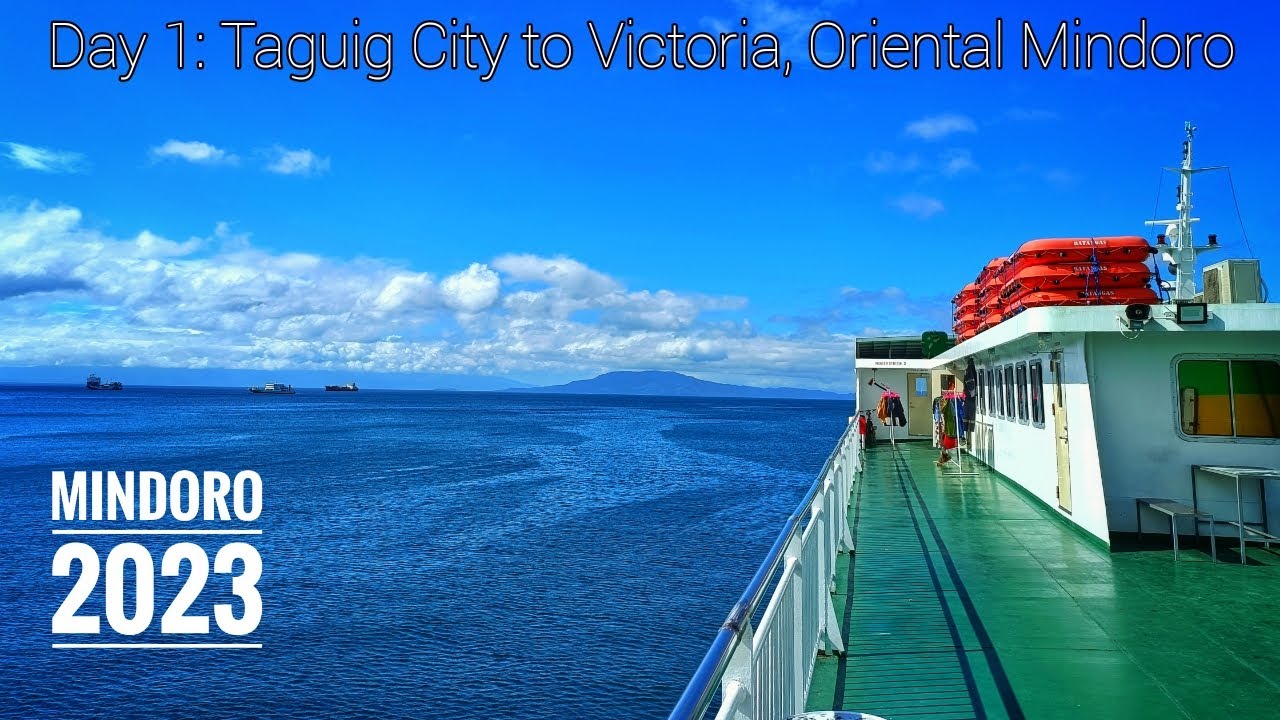 Taguig City to Victoria, Oriental Mindoro | Day 1: Mindoro 2023 ...