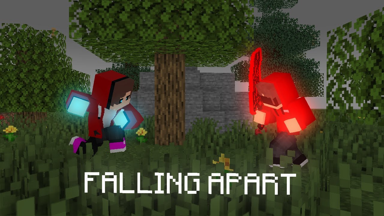 Falling Apart Minecraft Animation - YouTube