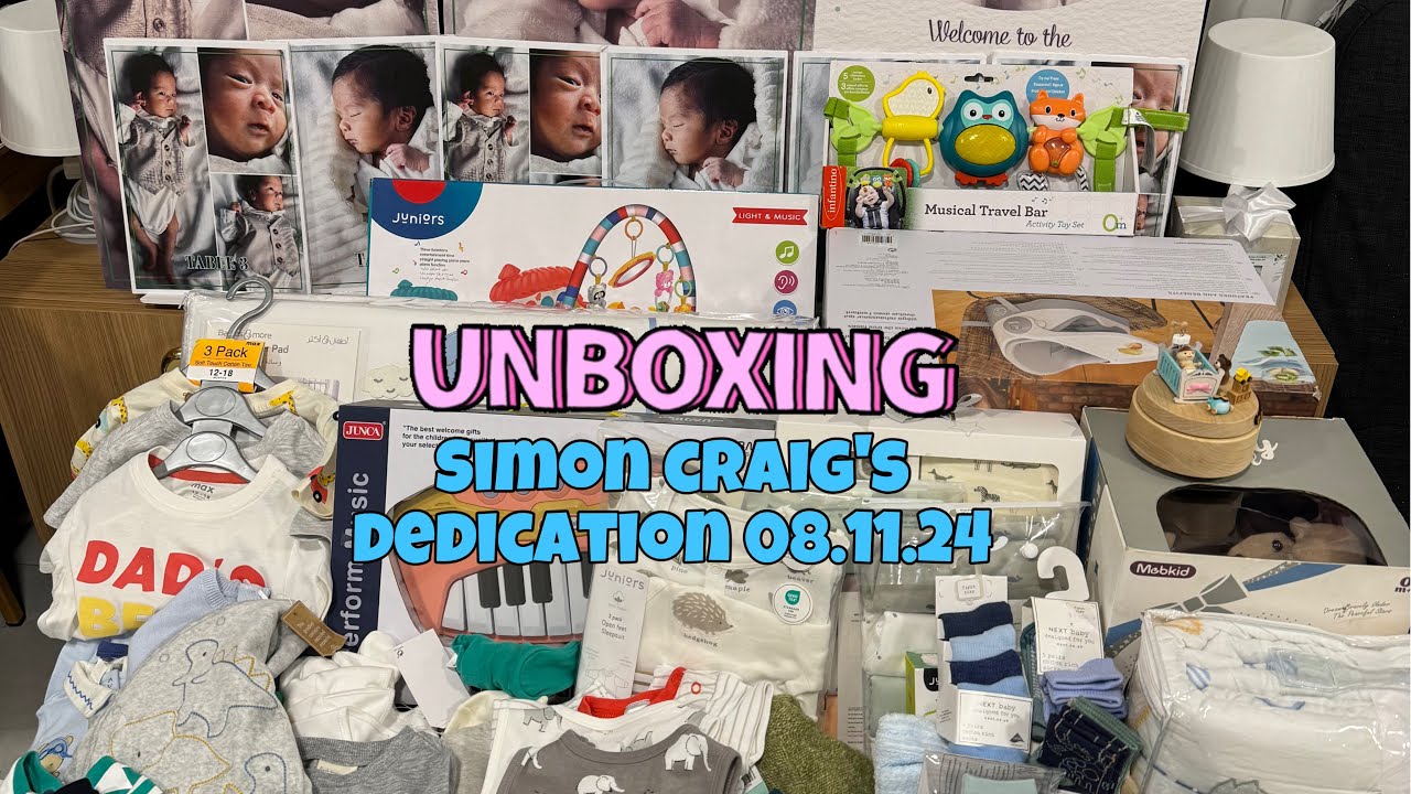 Unboxing of Presents (Simon Craig’s Dedication) 08.11.24 - YouTube