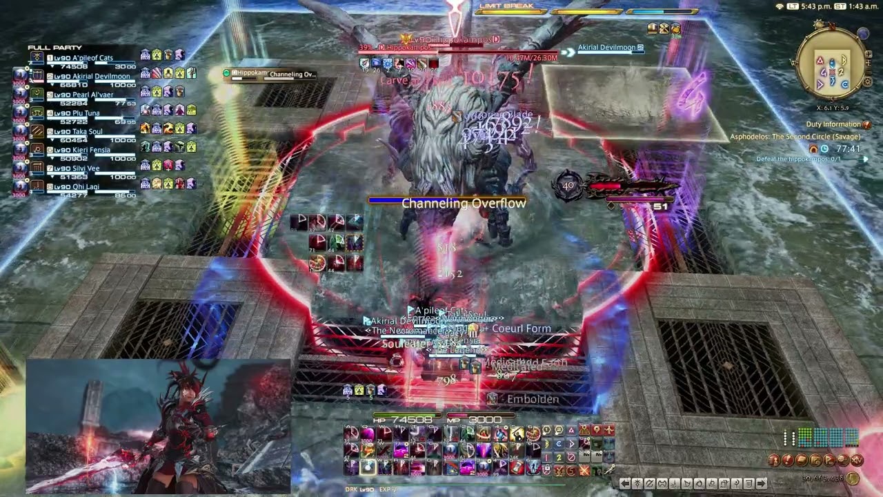 Final Fantasy XIV P2S Weekly Kill (DRK PoV) - YouTube