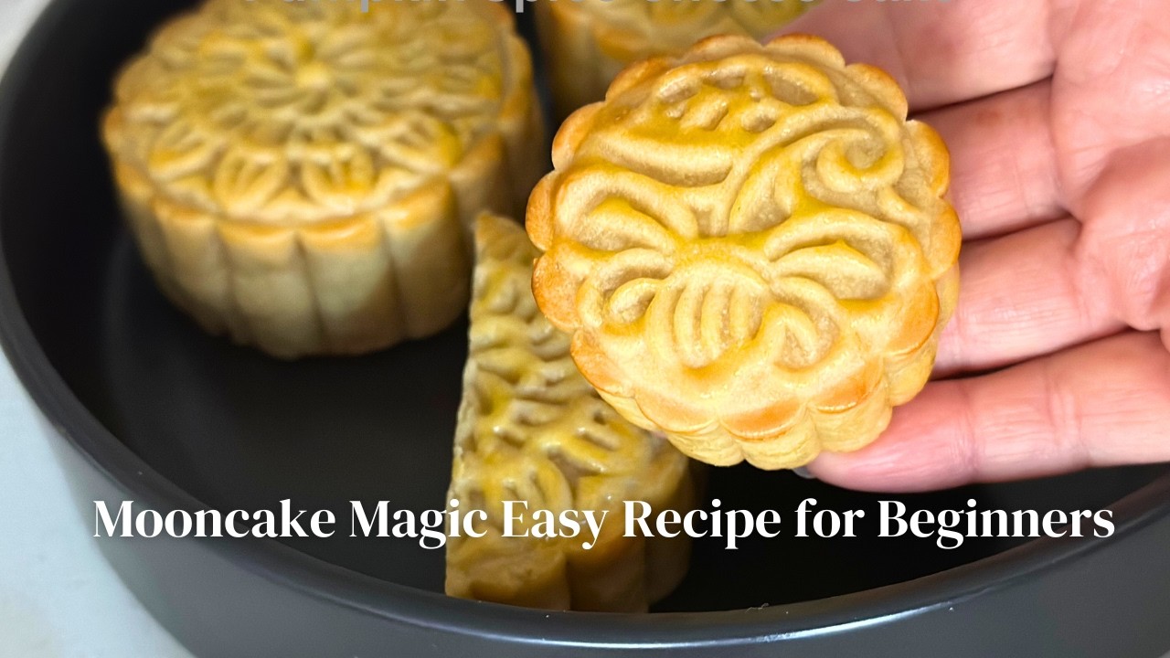 How to Make Mooncake Recipe Dough for Beginners | No Lye Water Use # ...