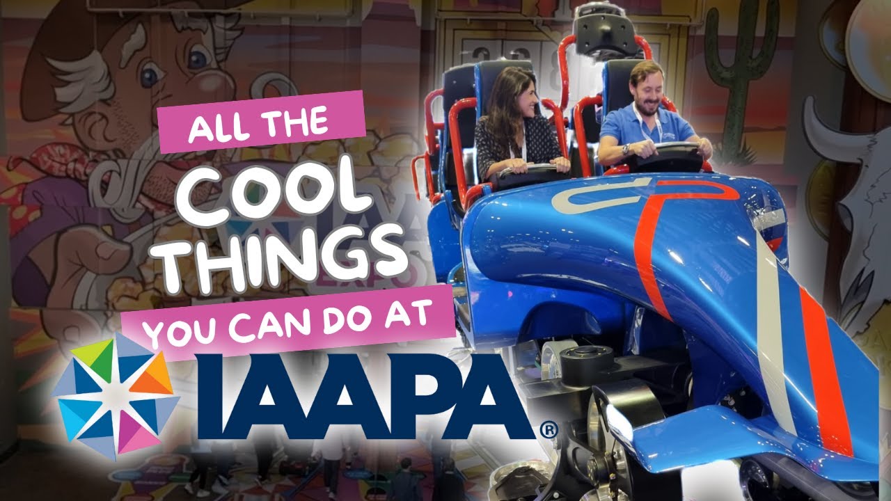 All the cool things to see and do at IAAPA! - YouTube