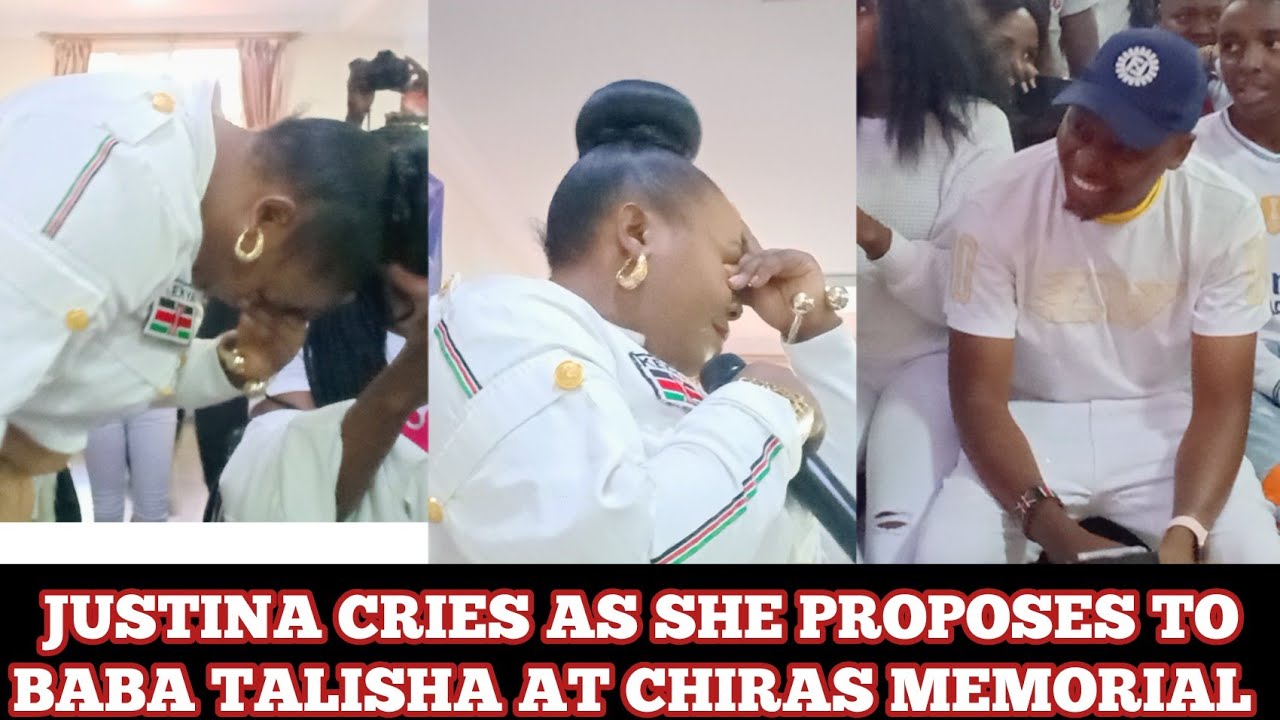 EMOTIONAL 😢JUSTINA SYOKAU PROPOSES TO BABA TALISHA AT BRIAN CHIRA ...