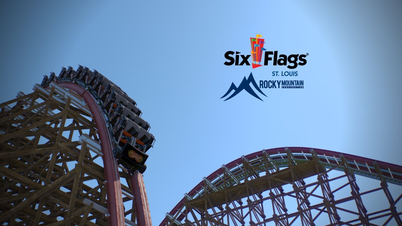 POV | The Boss | Six Flags St.Louis | RMC Coaster Ibox Track ...
