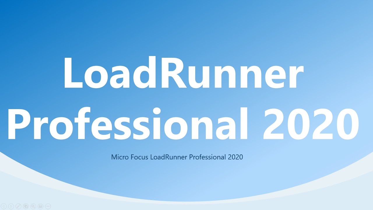 Introducing LoadRunner Professional 2020 - YouTube