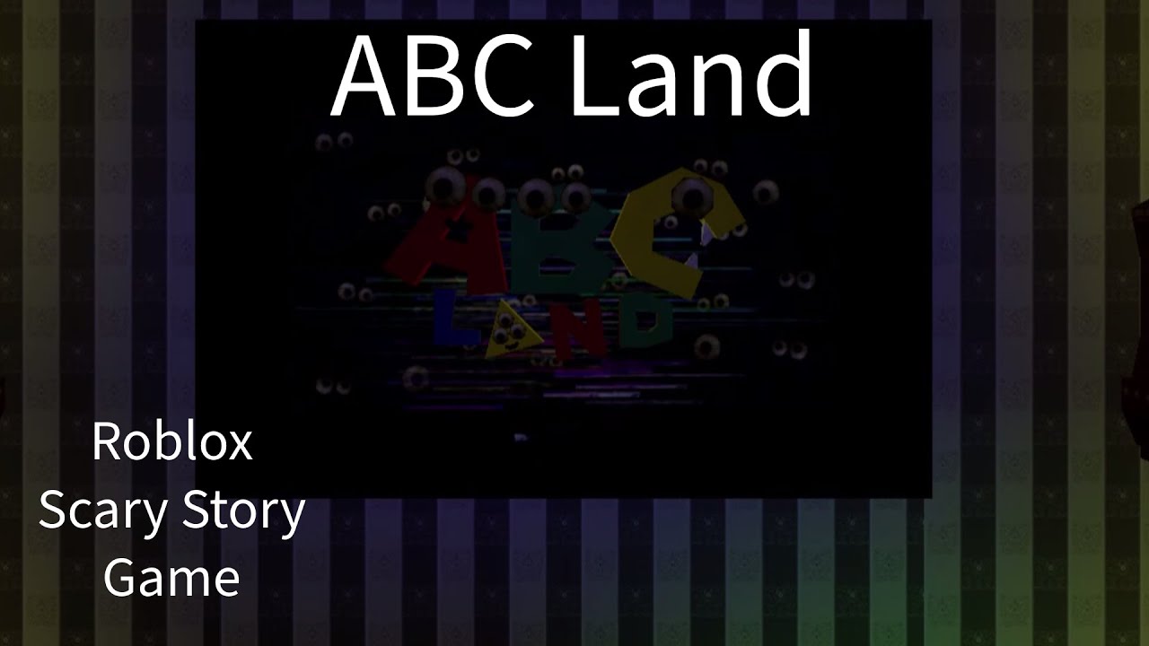 ABC Land l Roblox Scary Story Game - YouTube