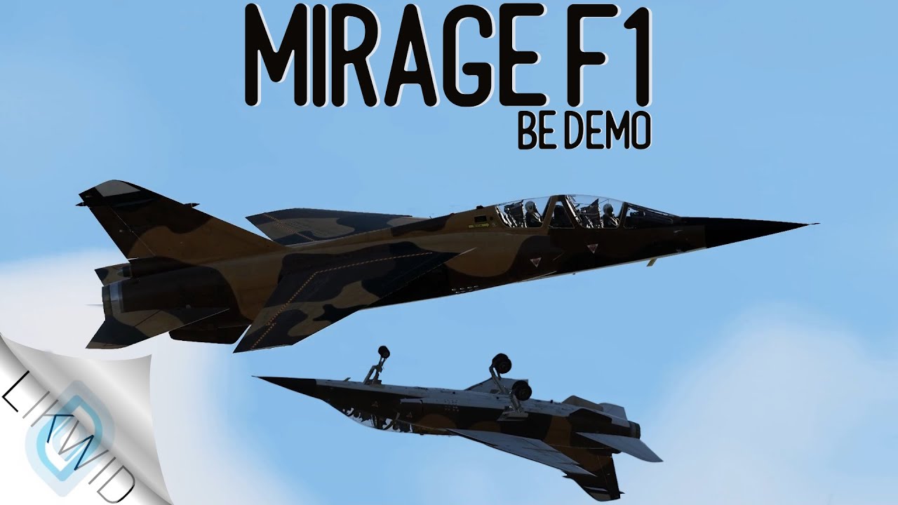Mirage F1 BE Demo - DCS 2.9 - YouTube