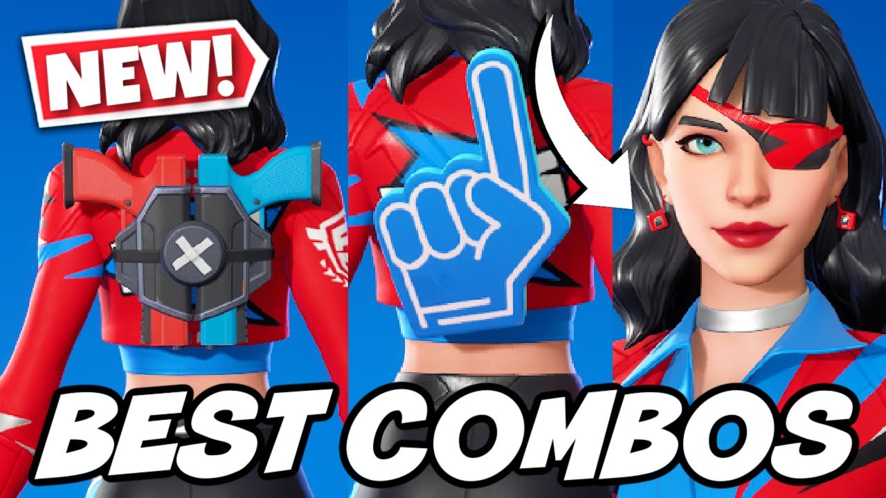 BEST COMBOS FOR *NEW* CHAMPION SIREN SKIN (FNCS SKIN)! - Fortnite - YouTube
