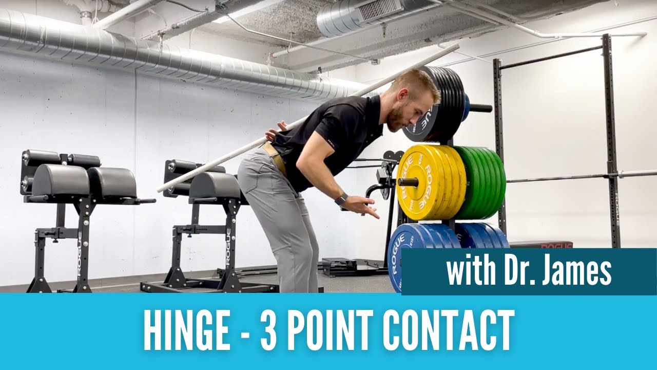 Tip for a Better Deadlift: 3 Point Contact - YouTube