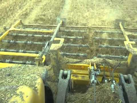 Claydon straw harrow - YouTube