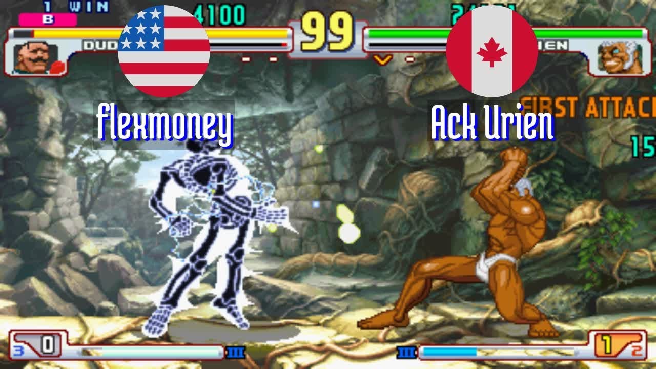FT3 @sfiii3nr1: flexmoney (US) vs Ack Urien (CA) [SF III 3rd Strike ...