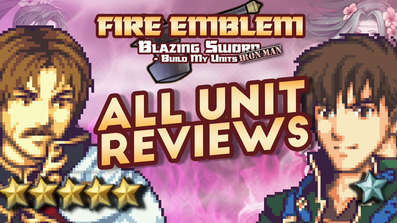 Rating ALL The Fire Emblem 7 Units My Chat Created - YouTube