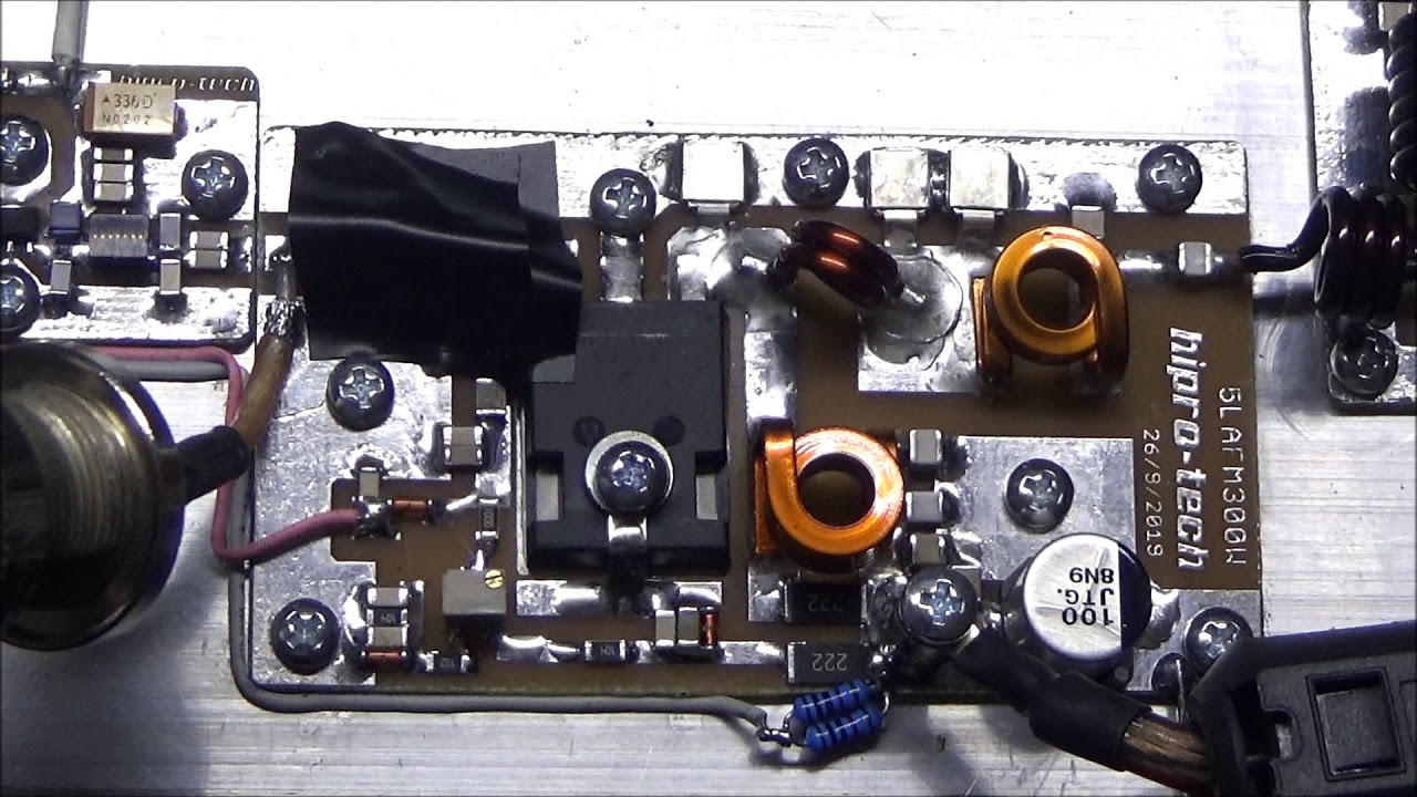 MRF300AN/BN for F.M. Band by hipro-tech. - YouTube