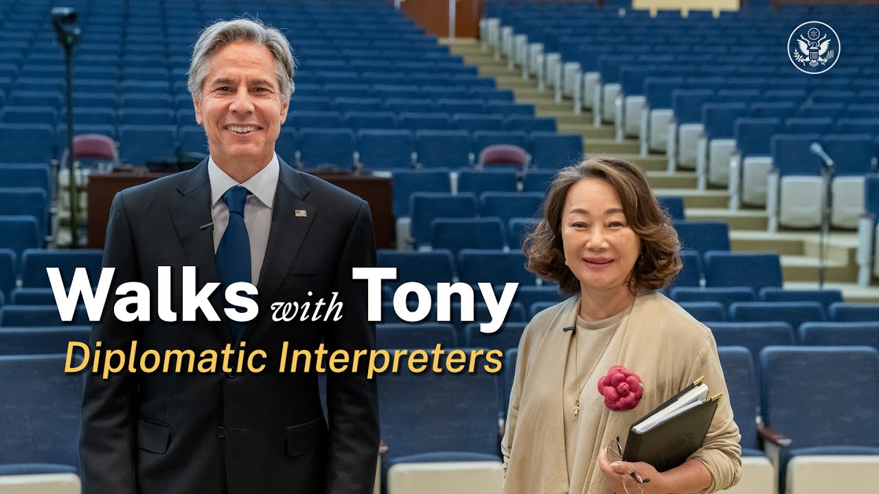 Walks with Tony: Diplomatic Interpreters - YouTube