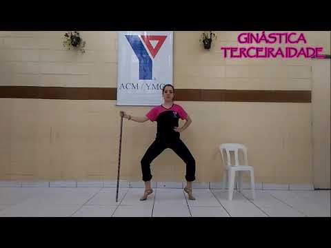 ACM Uirapuru Videoaula 12 Ginástica Terceira Idade CDC Julian Haranczyk ...