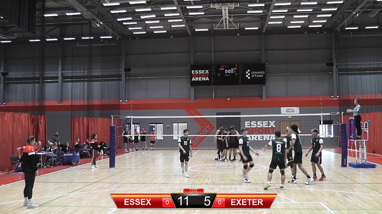 Uni of Essex men v Exeter BUCS 2019-20 Game 3 - YouTube