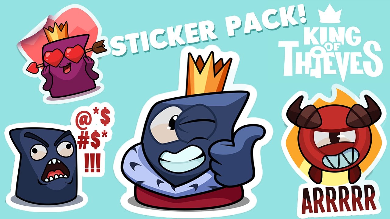 King of Thieves Stickers! - YouTube