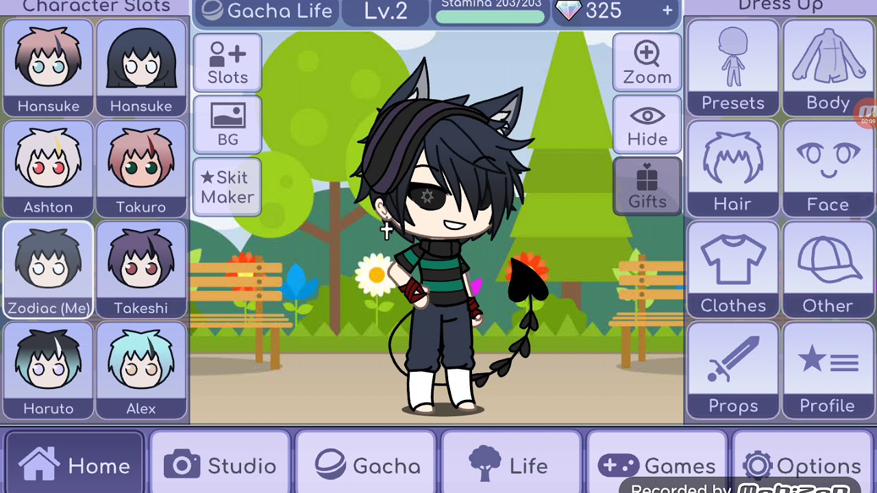 My gacha oc, plus how u can make it - YouTube