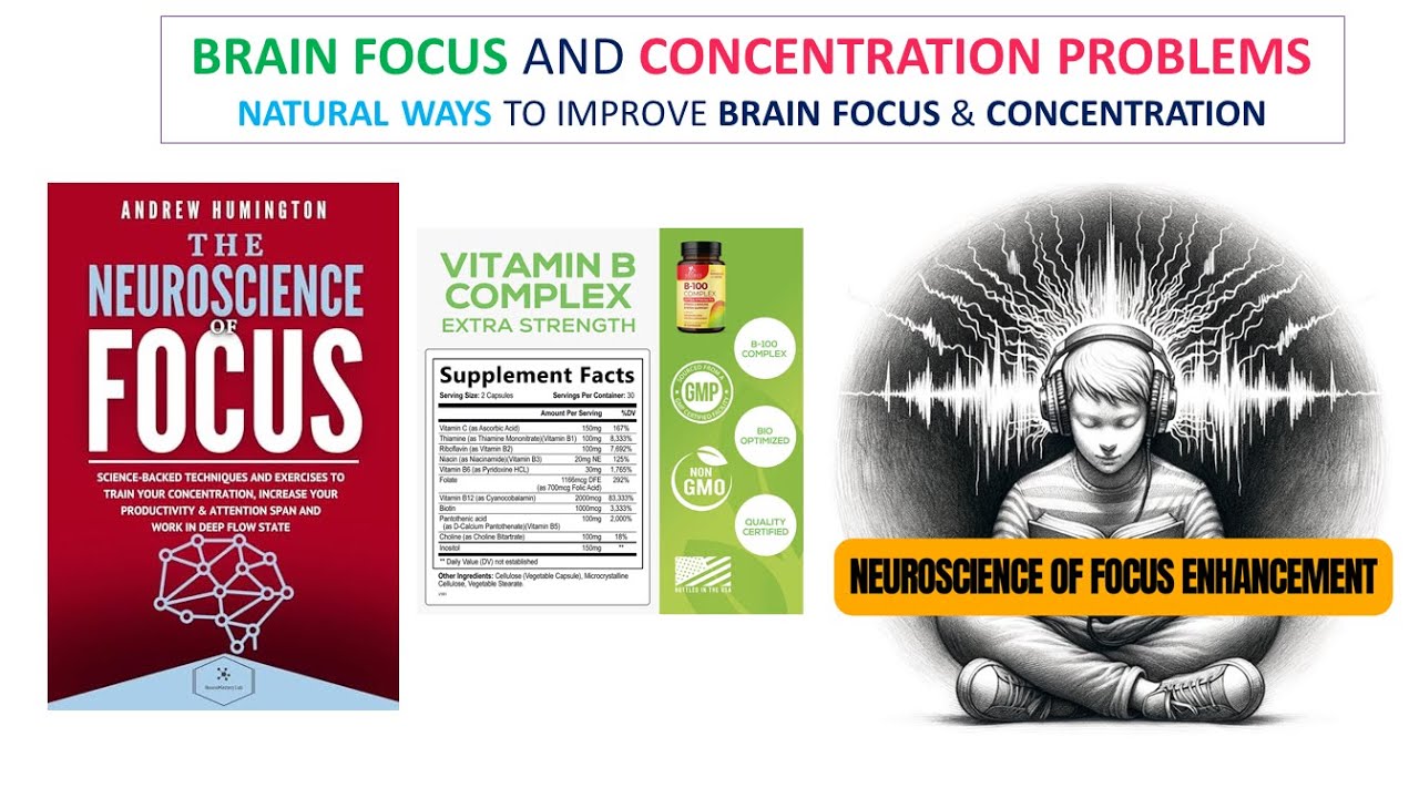Brain focus and concentration problems: natural ways to improve brain ...