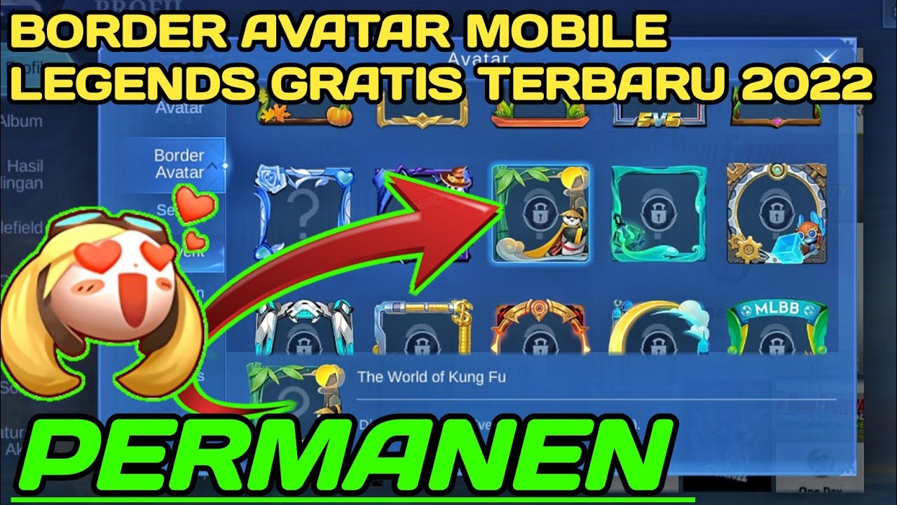 Cara Mendapatkan Border Avatar Mobile Legends Gratis Ekslusif Mobile ...