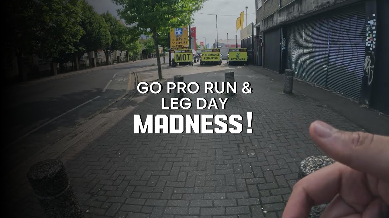 GoPro Journey: Run to the Gym & Epic Leg Day Workout! - YouTube